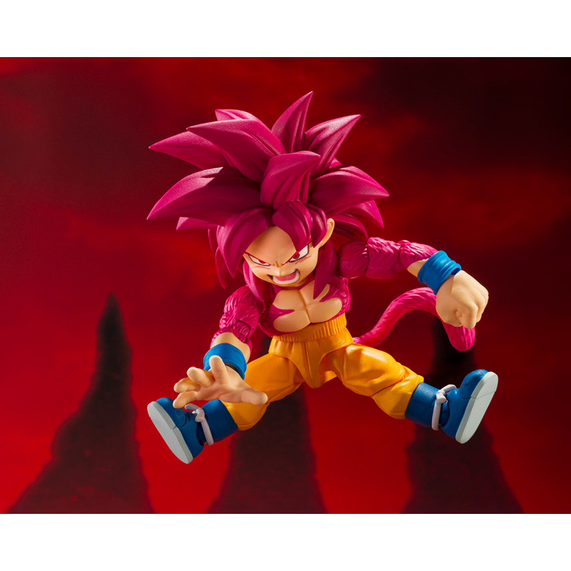 S. H. Figuarts Dragon Ball Daima - Super Saiyan 4 Son Goku (Mini ...