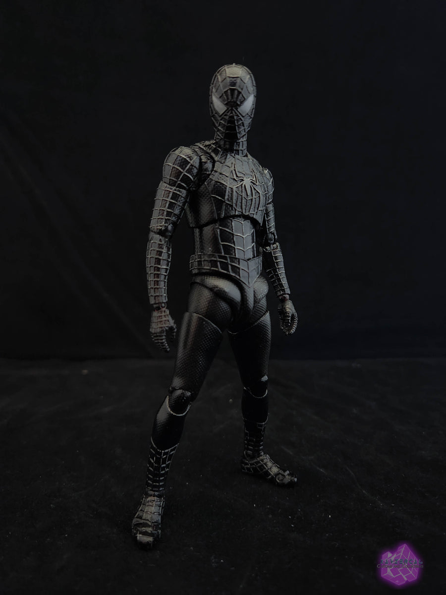 Xavier Cal Custom: S. H. Figuarts Spider-Man 3 : Spider-Man Black Suit ...