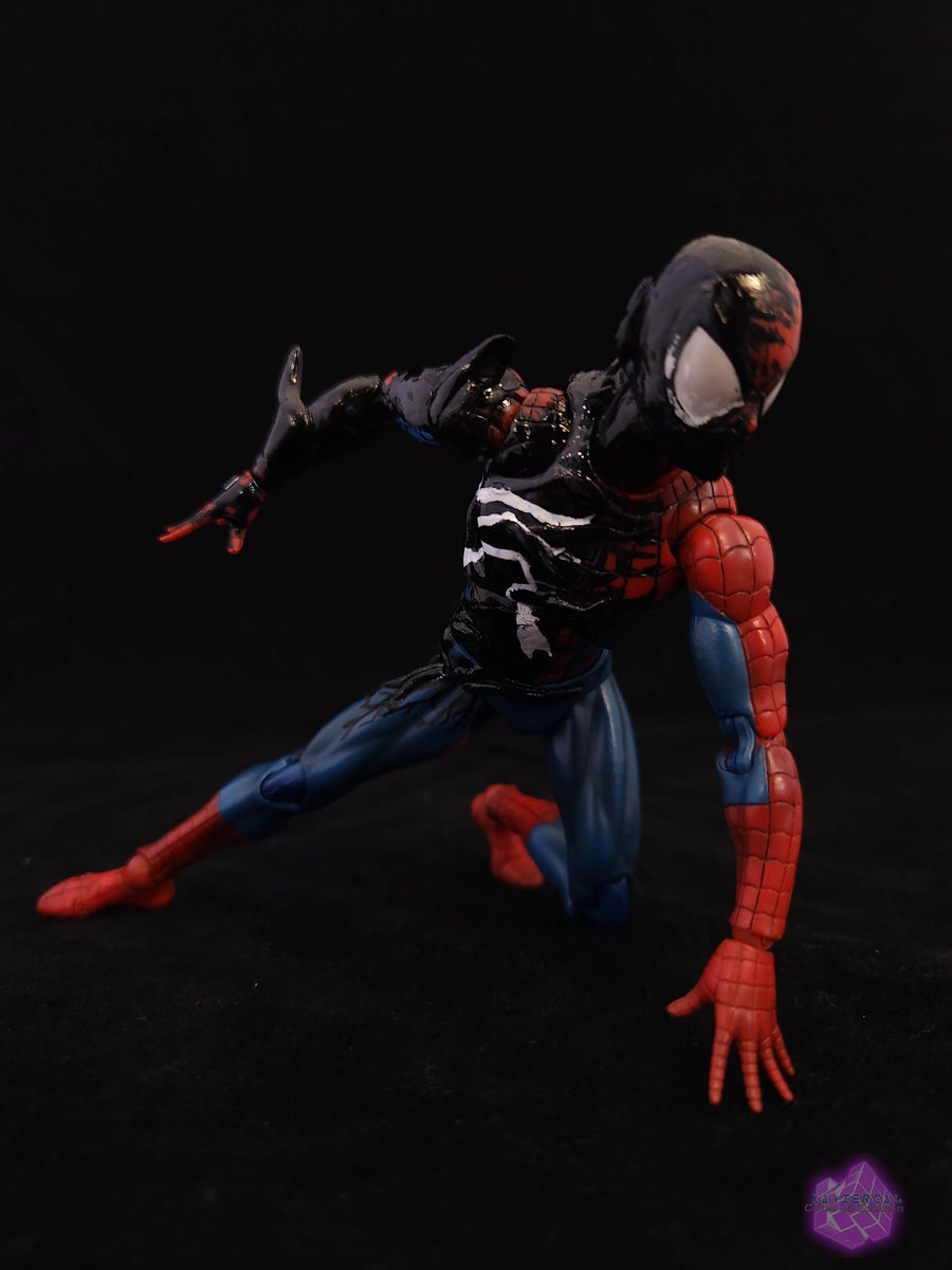 Xavier Cal Custom Mafex Venom Infection Spider-Man – Xavier Cal Customs ...