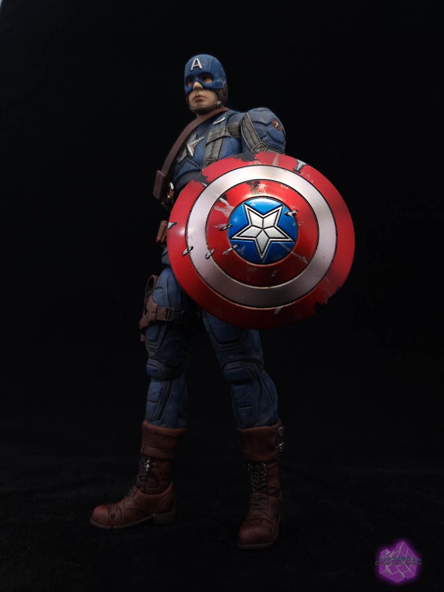 Xavier Cal Custom Mafex Captain America The First Avenger - WWII Capta ...