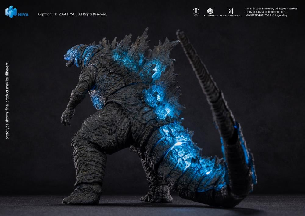 Hiya Toys Godzilla vs Kong Exquisite Basic+ Heat Ray Godzilla PX Previ ...