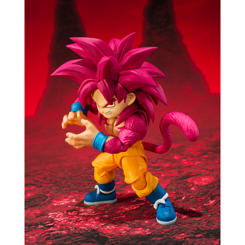S. H. Figuarts Dragon Ball Daima - Super Saiyan 4 Son Goku (Mini ...