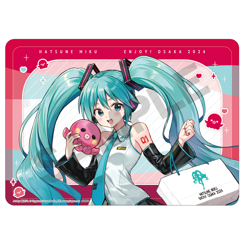 Hatsune Miku Rubber Mat Hatsune Miku Enjoy Osaka 2024 – Xavier Cal ...