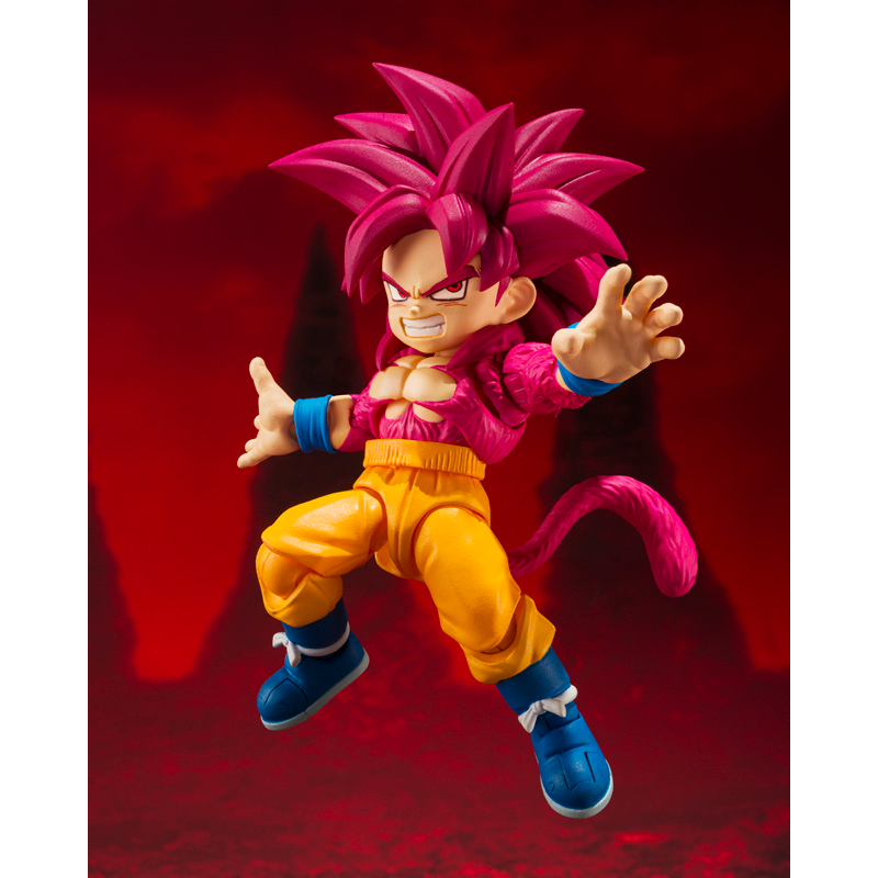 S. H. Figuarts Dragon Ball Daima - Super Saiyan 4 Son Goku (Mini ...