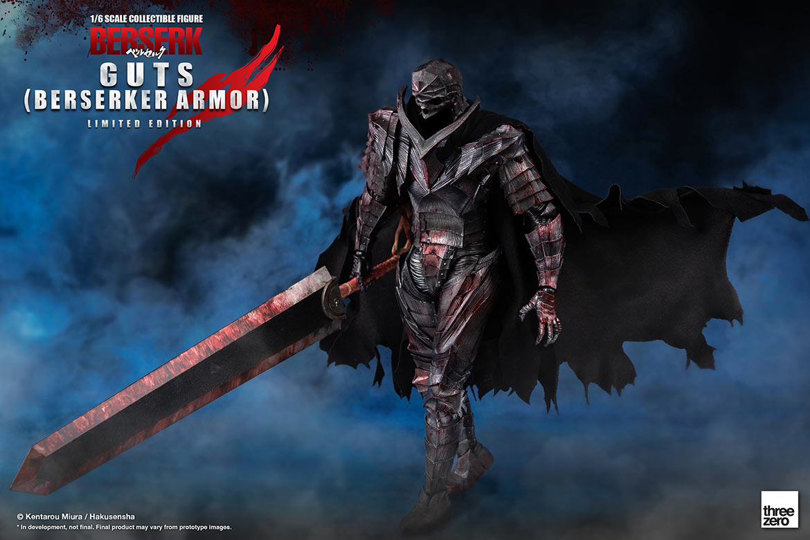 Threezero 1/6 Scale Figure - BERSERK - Guts (Berserker Armor) – Xavier ...