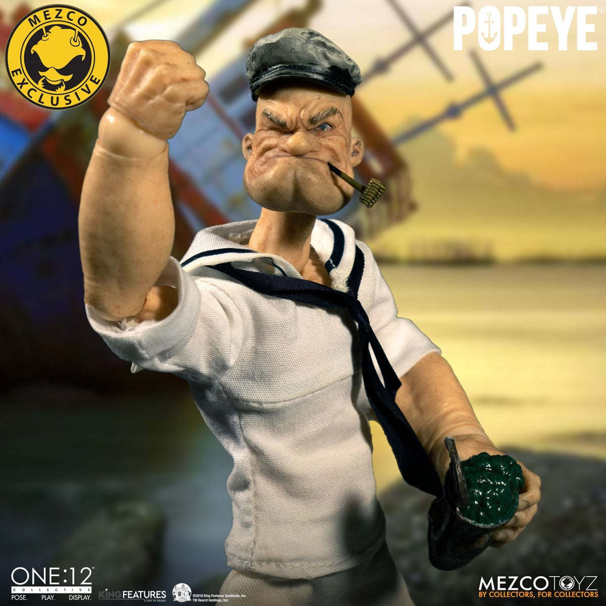 Mezco One:12 Collective Popeye - Deluxe Sailor Edition – Xavier Cal ...