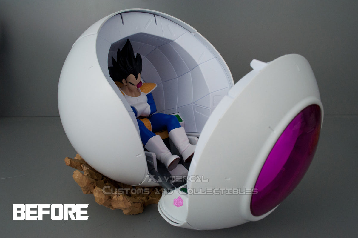 Xavier Cal Custom Saiyan Space Pod "Dragon Ball Z", Bandai Figure-rise ...